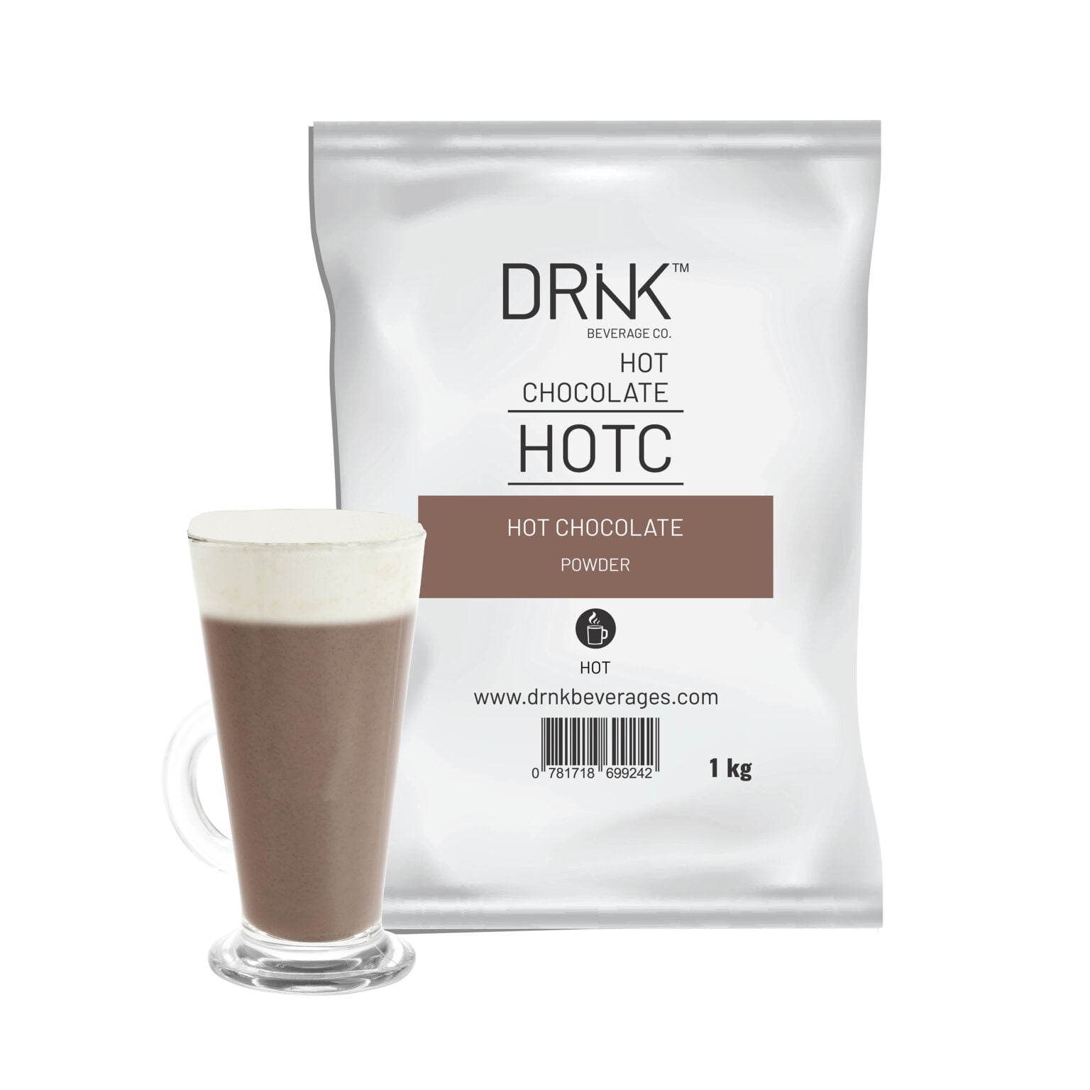 DRNK Hot Chocolate Powder - Liquid Concepts