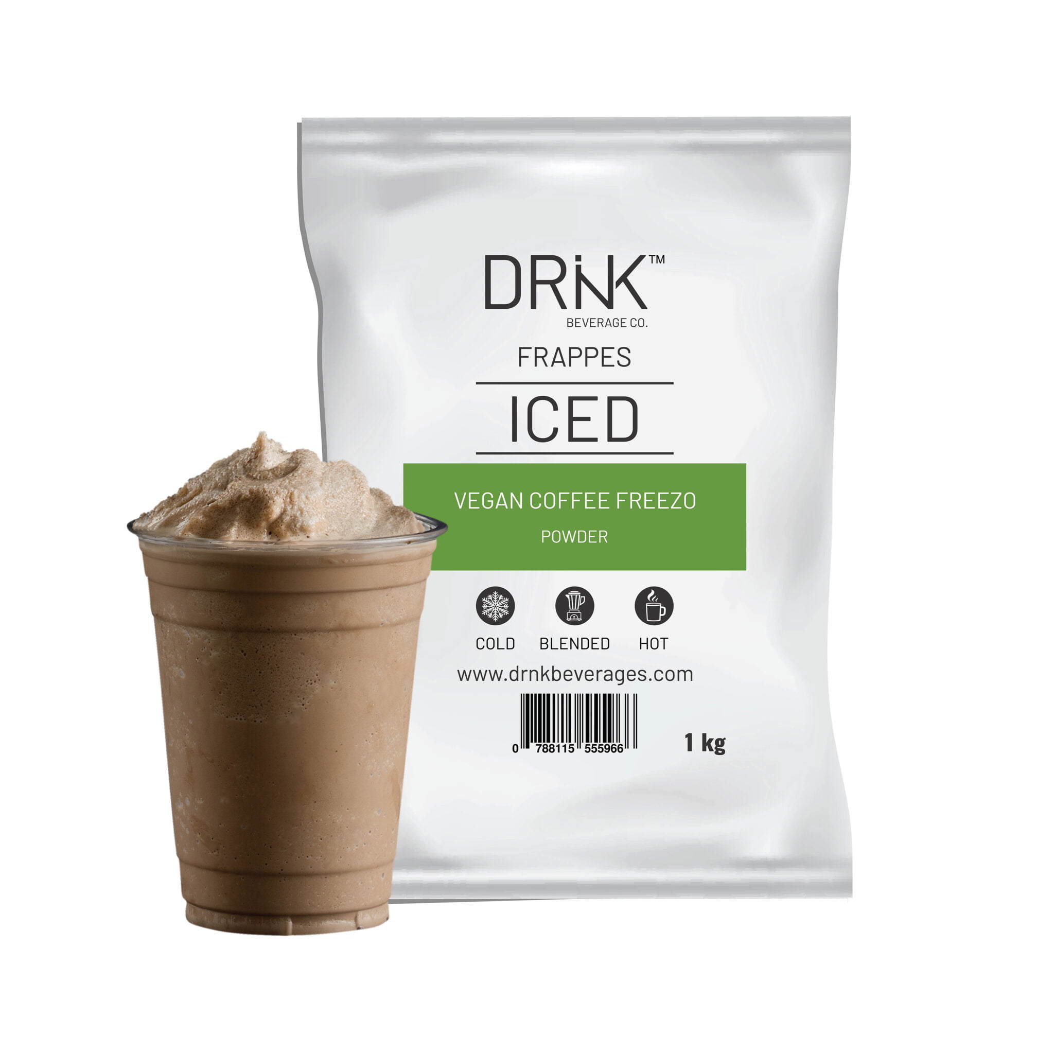 DRNK Vegan Coffee Frappe Powder - Liquid Concepts