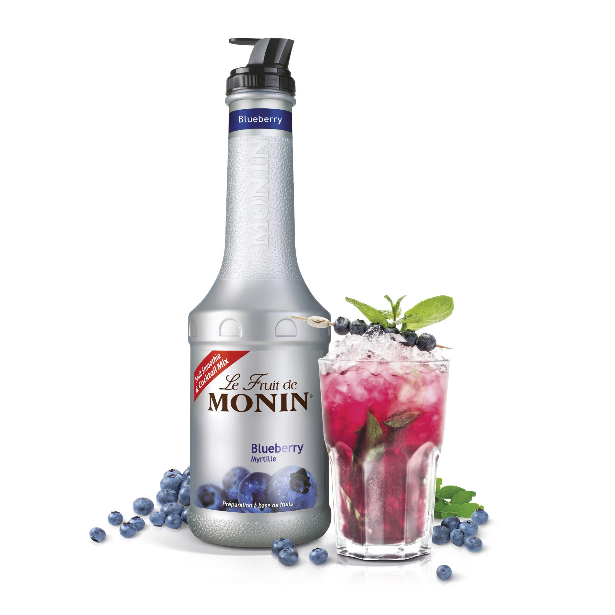 Monin Blueberry Puree mix (Halaal) - Liquid Concepts